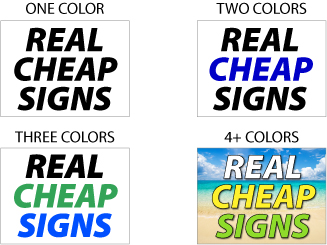 Cheap Yard Signs, Cheap Bandit Signs, Campaign Signs, Real Estate Signs